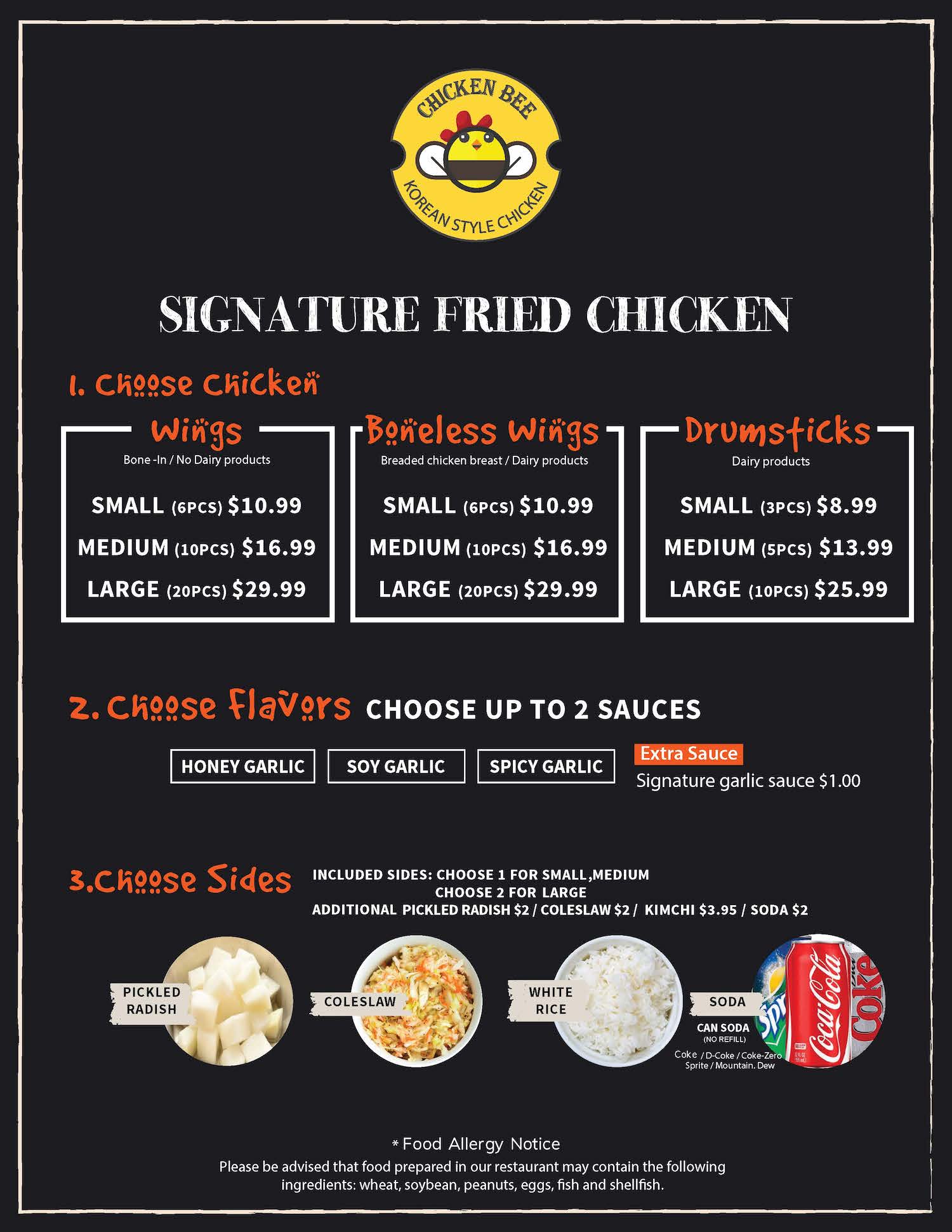 QR _Menu – Chicken Bee